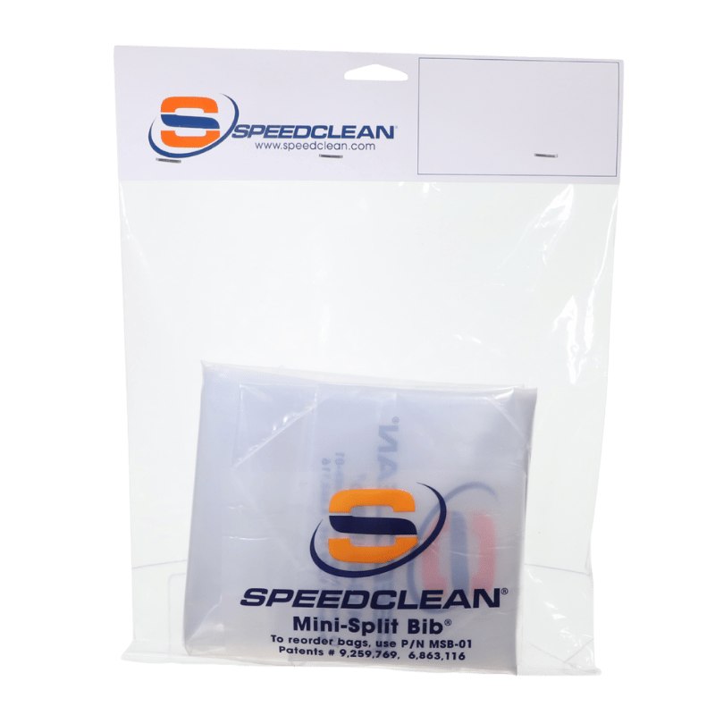 Mini-Split Bib Kit XL MSB-KIT-XL | Mini-Split Bib Kits | SpeedClean